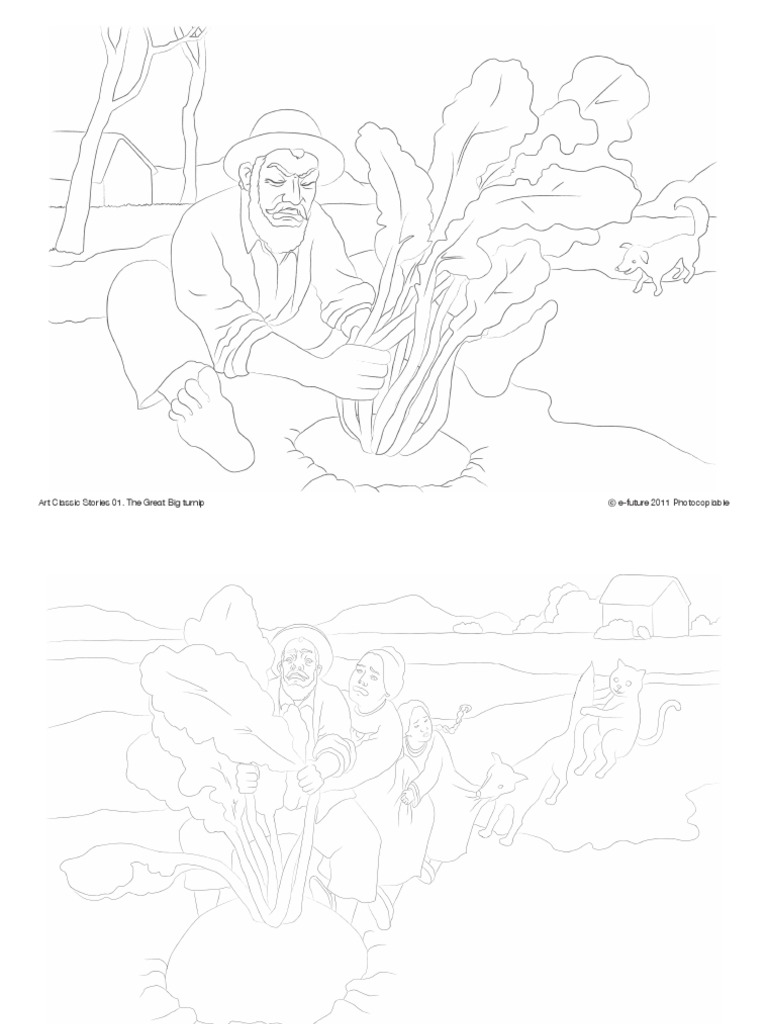 The Great Big Turnip Worksheet 1431 | PDF