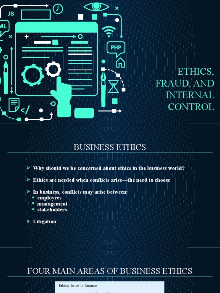 Chapter 3 ETHICS FRAUD AND INTERNAL CONTROL | PDF | Internal Control ...