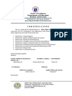 NLC Certificate | PDF