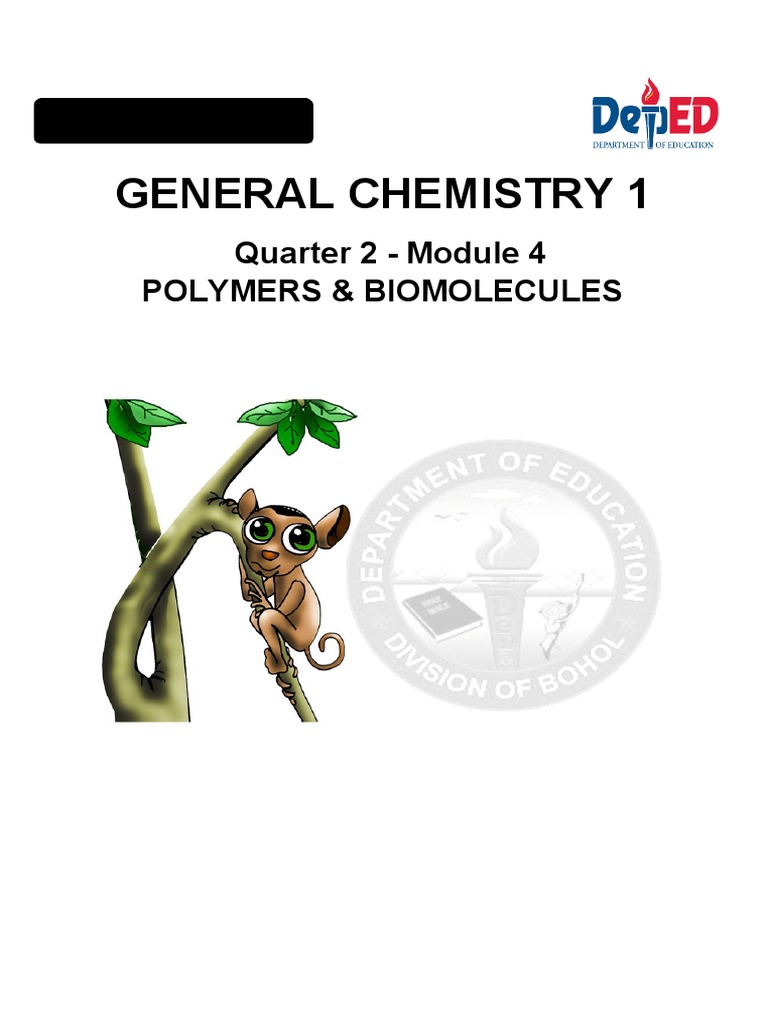 General Chemistry 1: Quarter 2 - Module 4 Polymers & Biomolecules | PDF ...