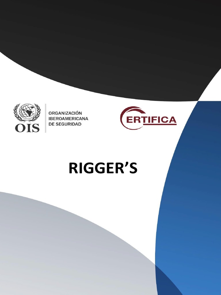 Manual Del Curso Riggers | PDF | Grúa (máquina) | Percepción visual