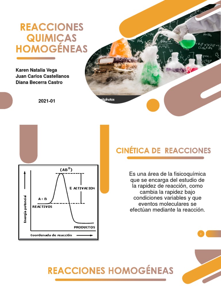 Reacciones Quimicas Homogeneas, Termodinamica de Las Reacciones | PDF ...