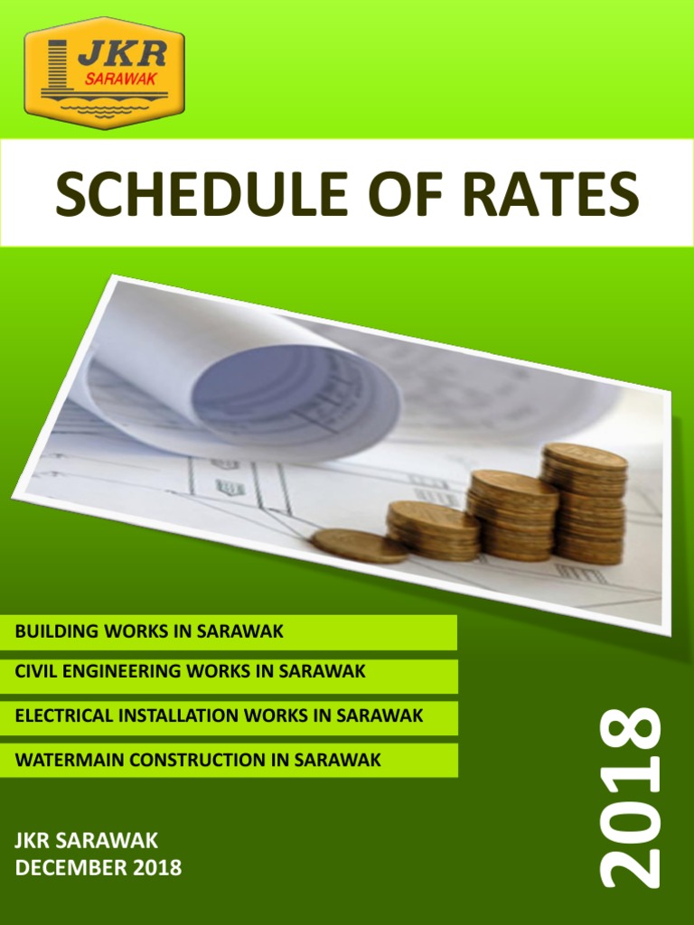 Schedule of Rates For Building Works in Sarawak 2018 | PDF | Door ...