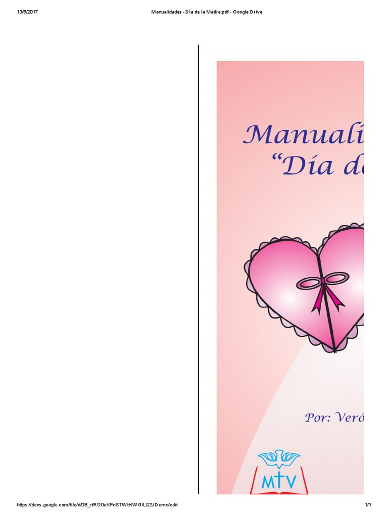 Manualidades para el Día de la Madre | PDF