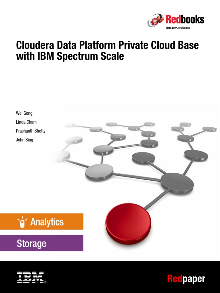 Cloudera Data Platform Private Cloud Base With IBM Spectrum Scale | PDF ...