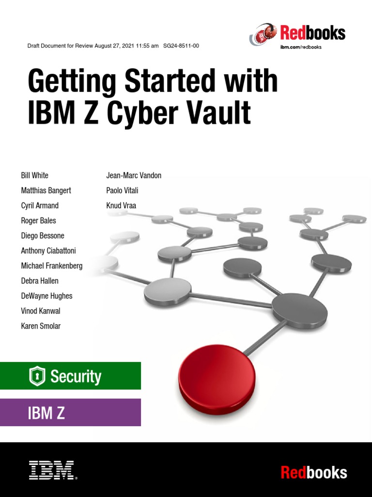 Getting Started With IBM Z Cyber Vault | PDF | Ransomware | Security