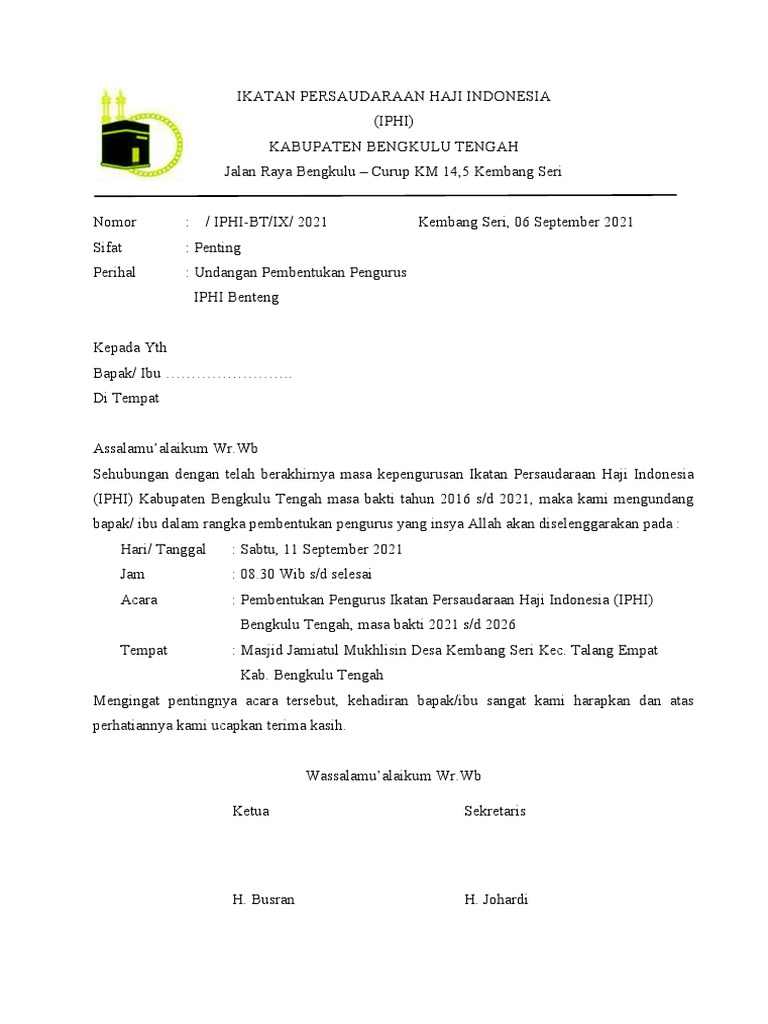 Ikatan Persaudaraan Haji Indonesia Benteng | PDF Ikatan Persaudaraan Haji Indonesia Benteng | PDF