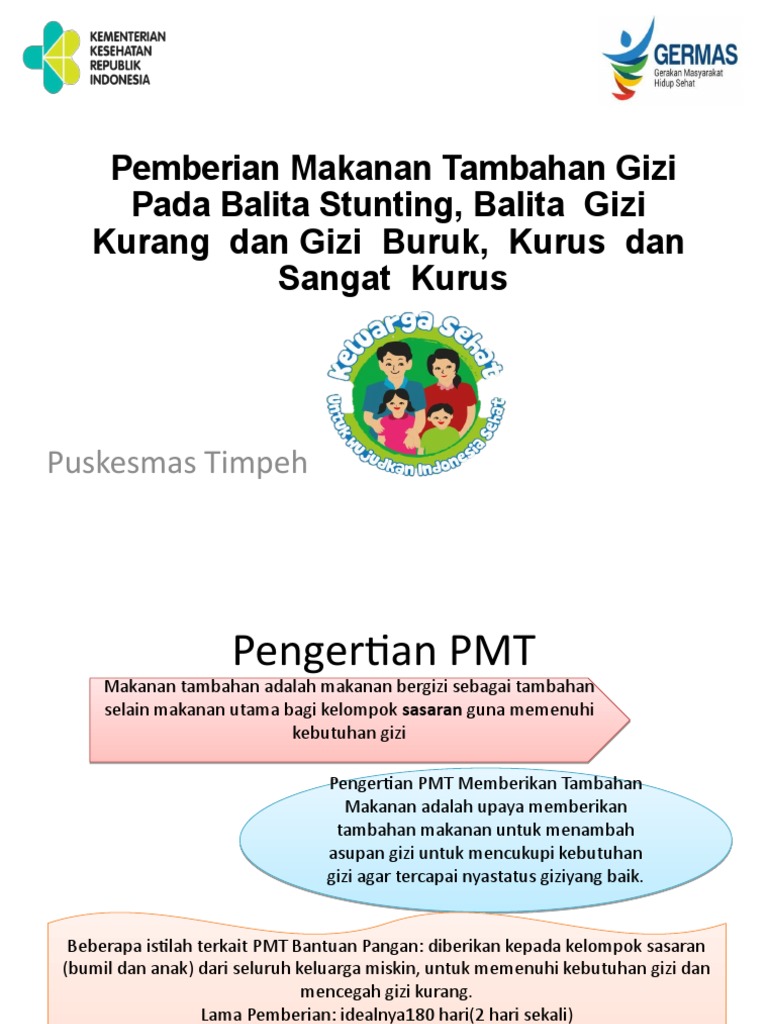 Bahan PPT PMT | PDF | Kesehatan Holistik