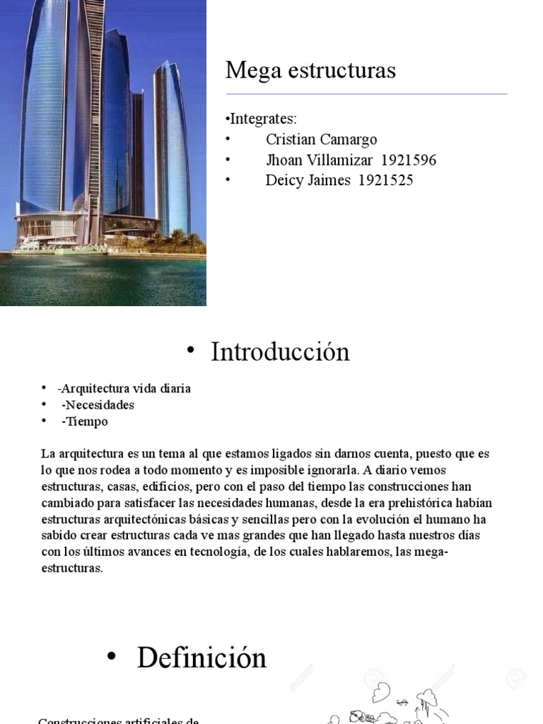 Mega Estructuras | PDF | Ingeniería | Arquitecto