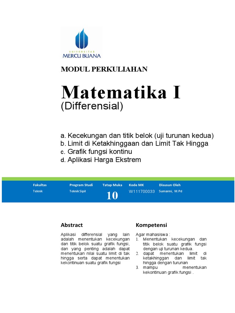 JUDUL MODUL PERKULIAHAN | PDF