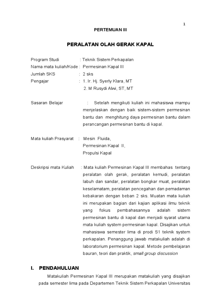 Pertemuan Iii PK | PDF