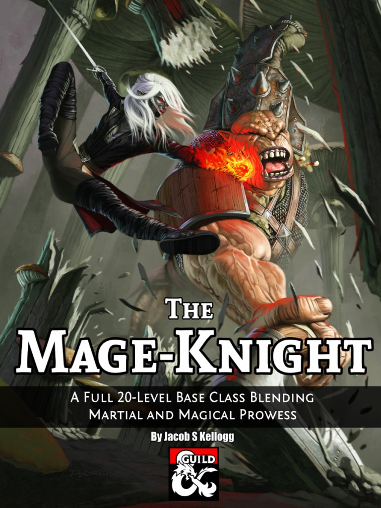 The Mage Knight Class | PDF | Dungeons & Dragons | D20 System