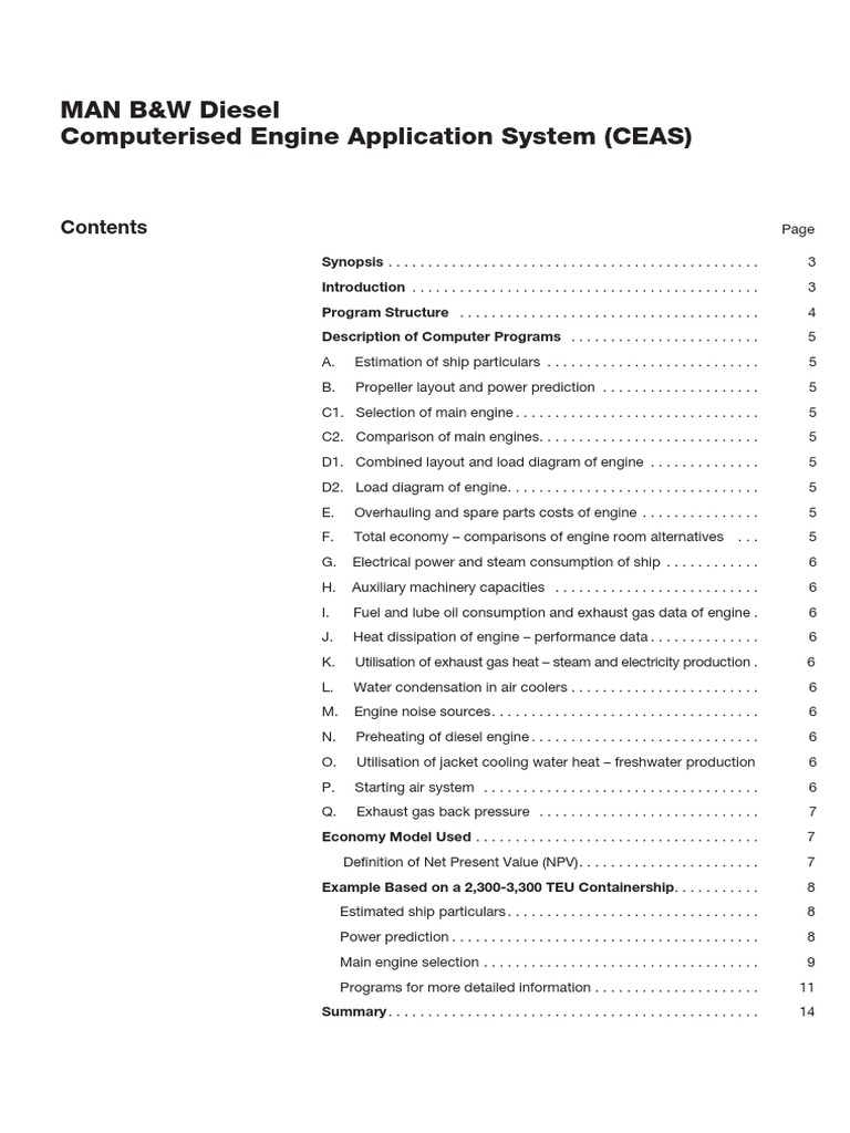 Computerised Engine Application System (CEAS) | PDF | Net Present Value ...