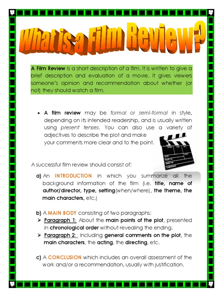 A Film Review - Notes | PDF | Plot (Narrative) | Mystery Fiction