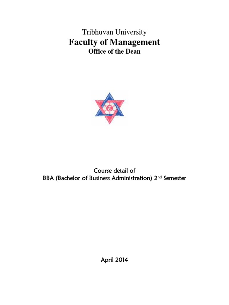 Bba 2nd Sem Syllabus Pdf Relational Database Databases