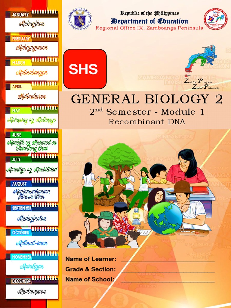 General Biology 2: 2 Semester - Module 1 | PDF | Molecular Cloning ...