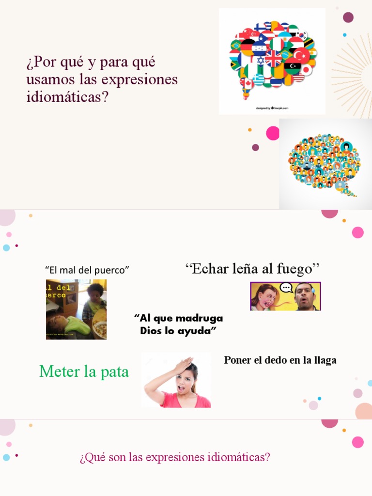 Expresiones Idiomaticas | PDF