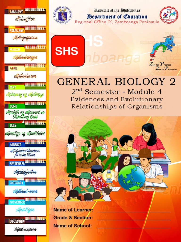 General Biology 2: 2 Semester - Module 4 | PDF | Evolution | Homology ...