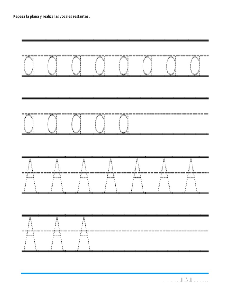 5 Años Vocal A | PDF
