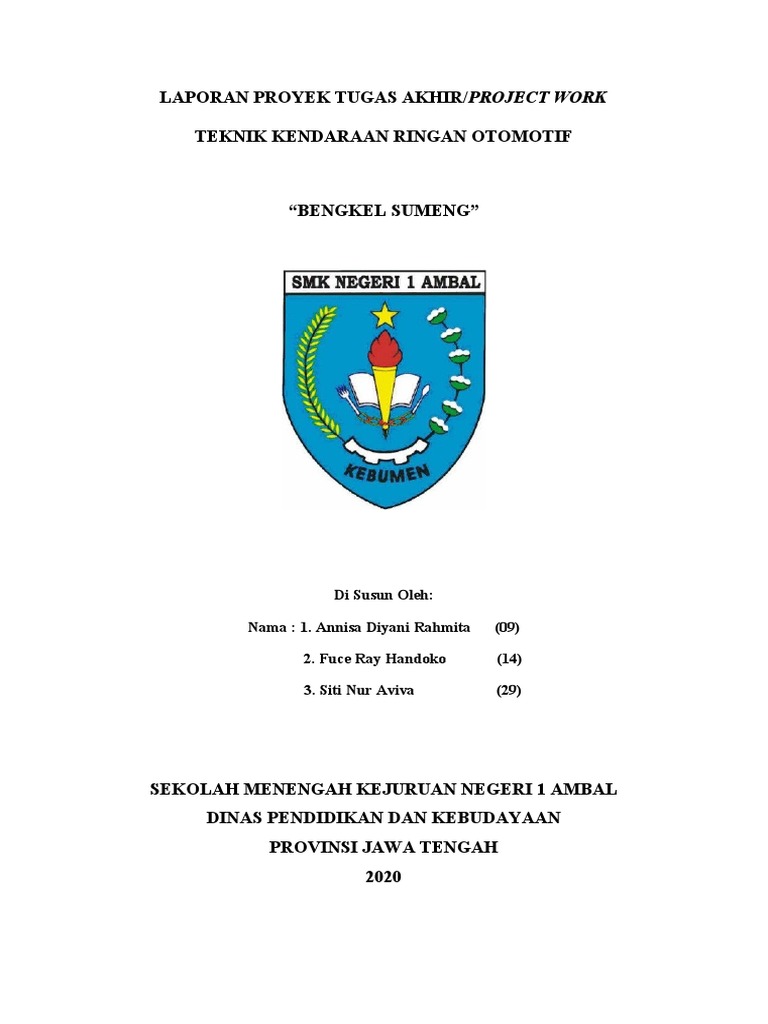 Proposal Project Work | PDF