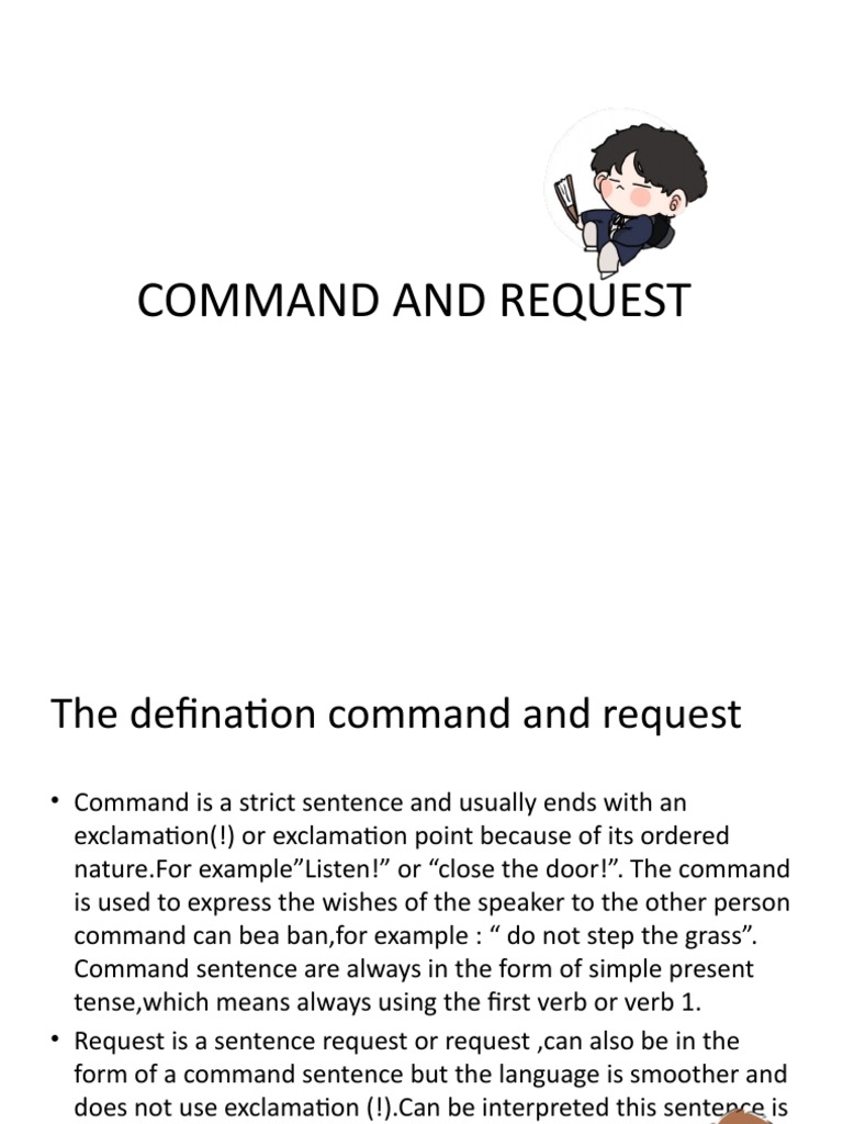 Command and Request | PDF