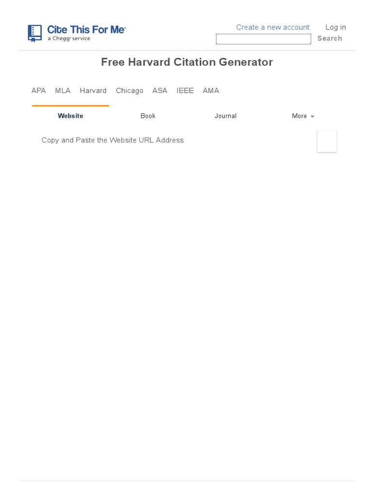 FREE Harvard Referencing Generator - Cite This For Me | PDF | Citation ...