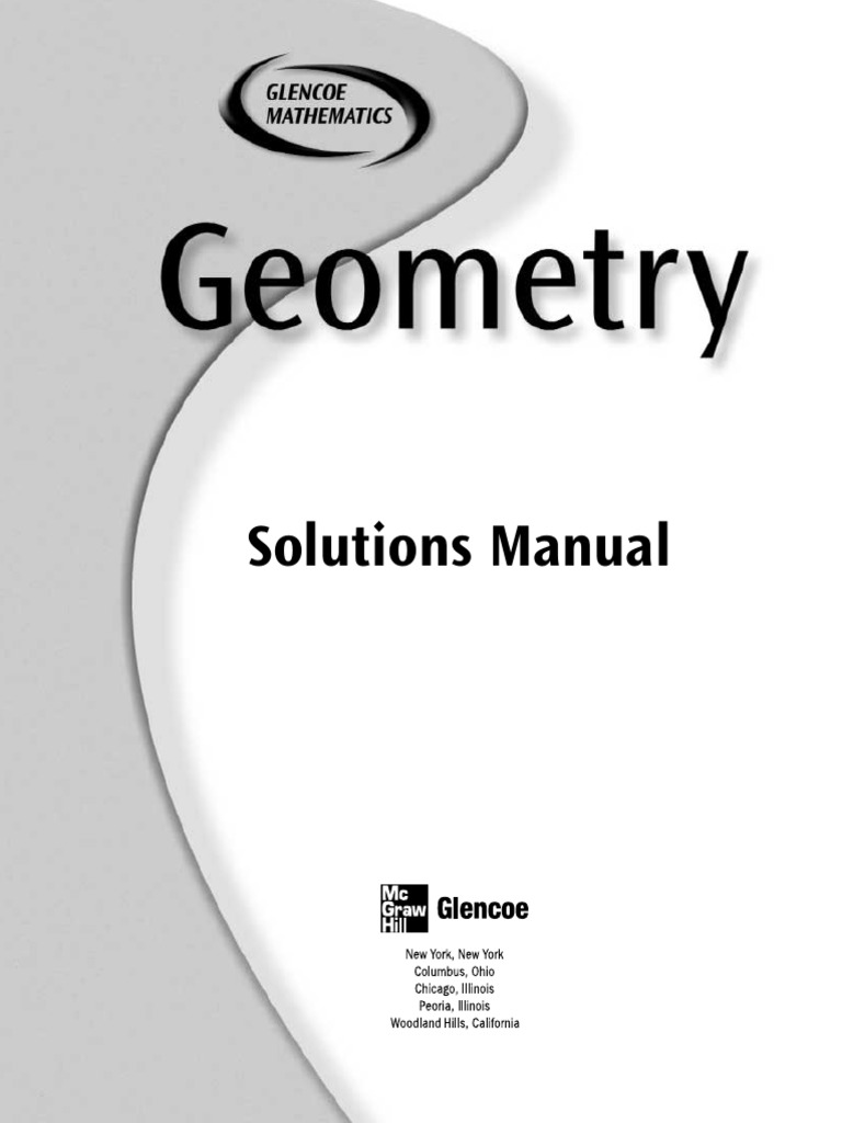 Honors Geometry Solutions Manual | PDF | Area | Geometry
