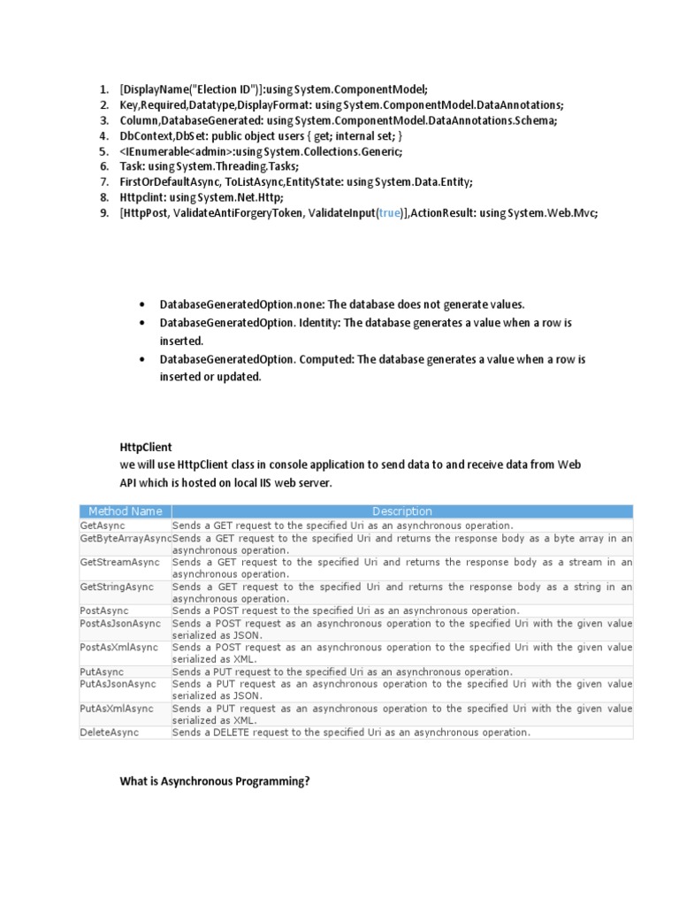 Project Questions | PDF | Hypertext Transfer Protocol | C Sharp ...