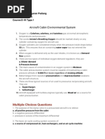 Cabin Atmosphere Control System | PDF | Physical Quantities | Atmosphere