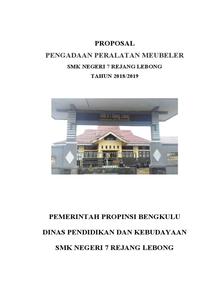 Proposal Meubeler | PDF