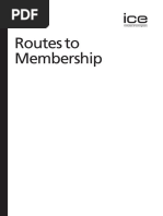 ICE Training Scheme Guidance | PDF | Professional Development | Engineer