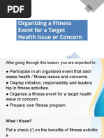 P.E. & Health: Quarter 1 - Module 1: Self - Assessment Health - Related ...