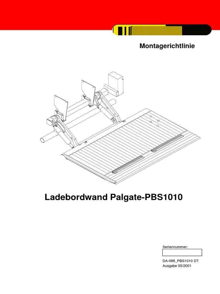 Montageanleitung PBS 1010 | PDF