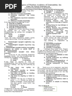 DLL WEEK 2 Grade 9 Filipino | PDF