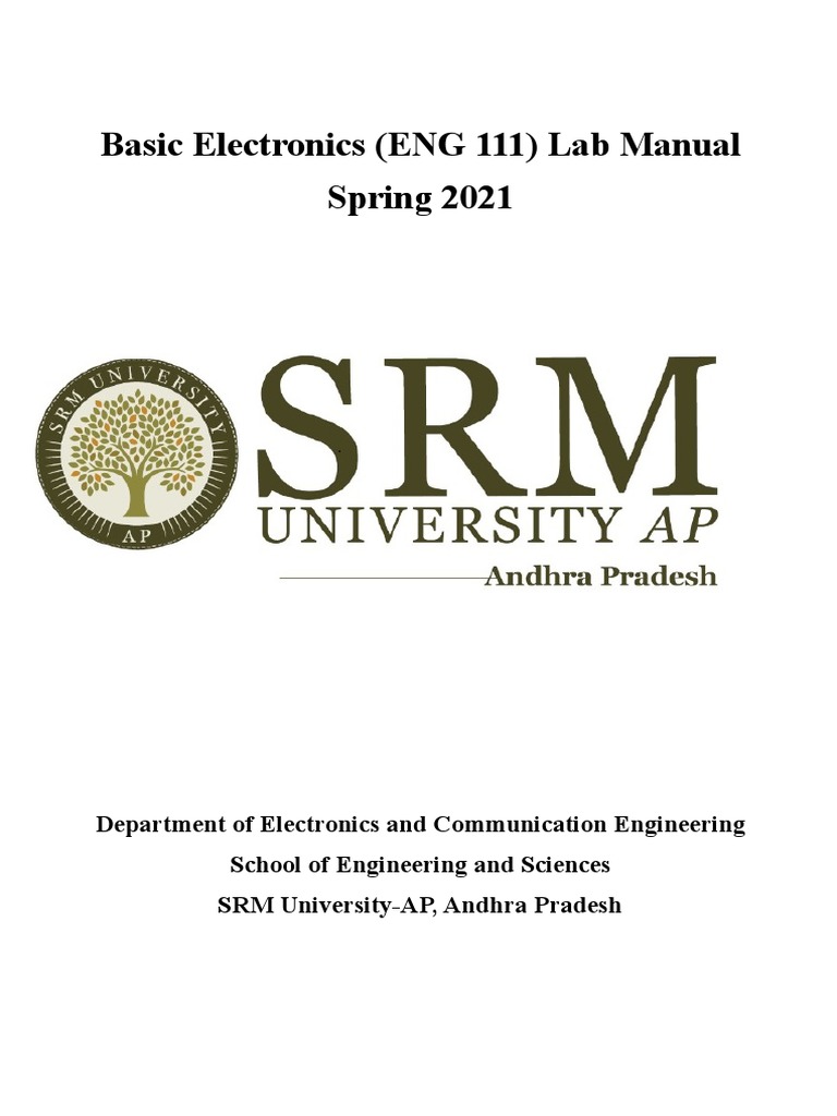 Basic Electronics Lab Manual | PDF | Rectifier | Low Pass Filter