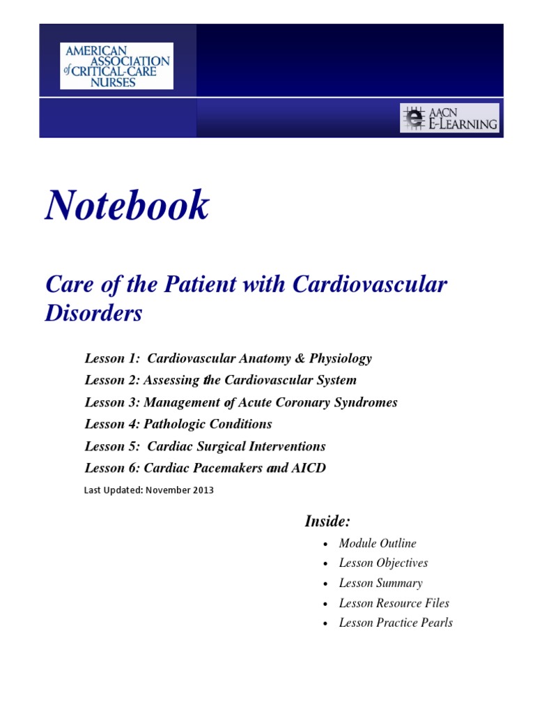 Cardiovascular Notebook | PDF | Heart | Heart Valve
