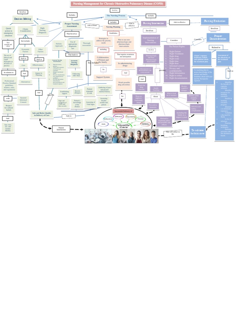 CCN Concept Map | PDF | Medical Specialties | Health Sciences