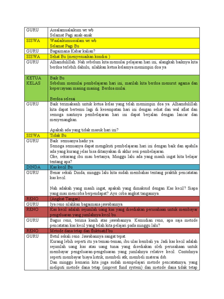 Teks Micro Teaching | PDF