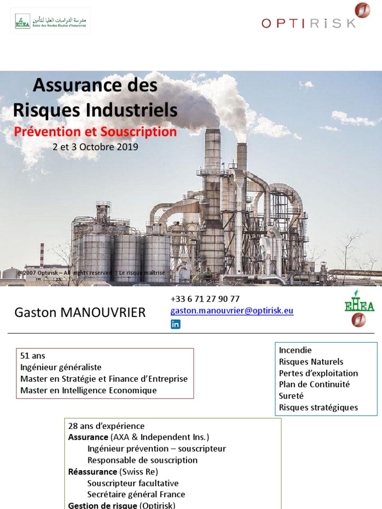 Assurance des Risques Industriels | PDF | Assurance | Risque