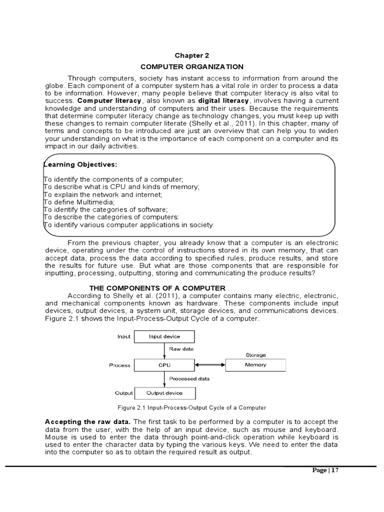 COMPUTER ORGANIZATION Part 2 | PDF | Computer Data Storage | Cpu Cache