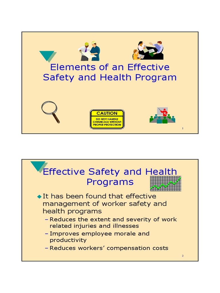 Overview of COSH Program - Ver2014 | PDF | Occupational Safety And ...