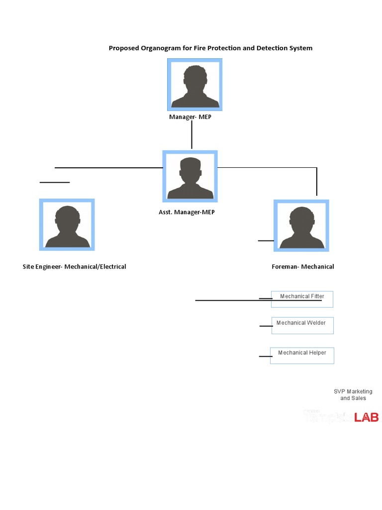 Proposed Organogram For Fire Protection and Detection System | PDF ...