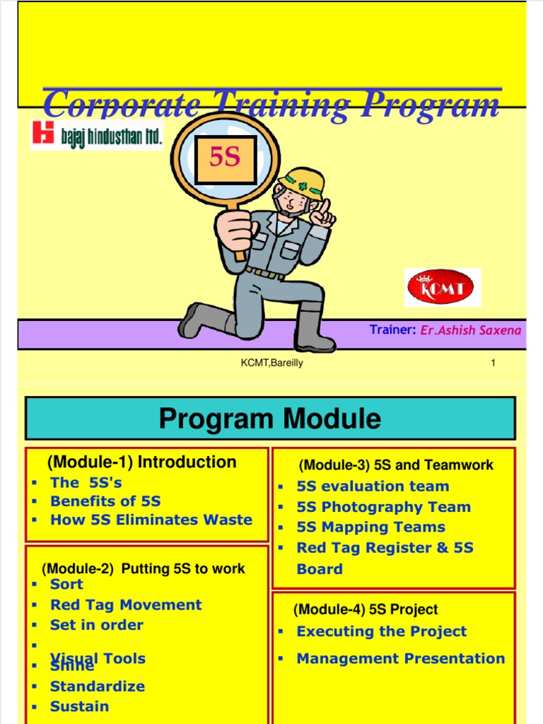5S Technique and Kaizen - Er - Ashish Saxena | PDF | Technology ...