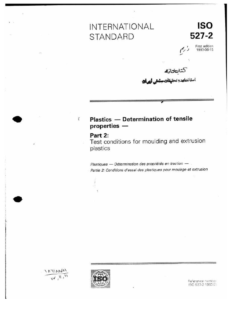 Iso-527-2 (1993) | PDF
