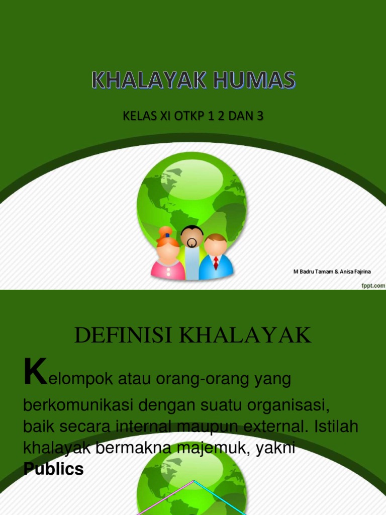 Materi Khalayak Humas | PDF