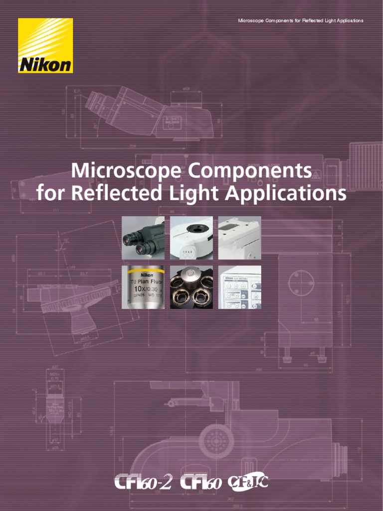Microscope Components For Re Ected Light Applications | PDF ...