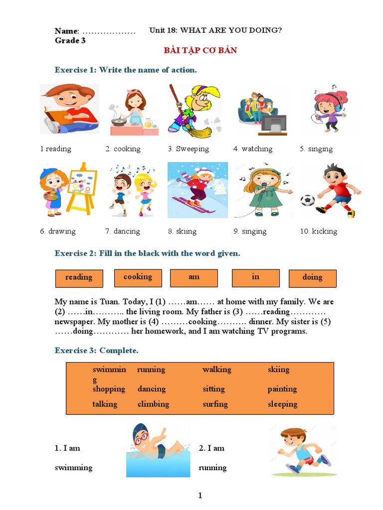 Grade 3. Unit 18 | PDF