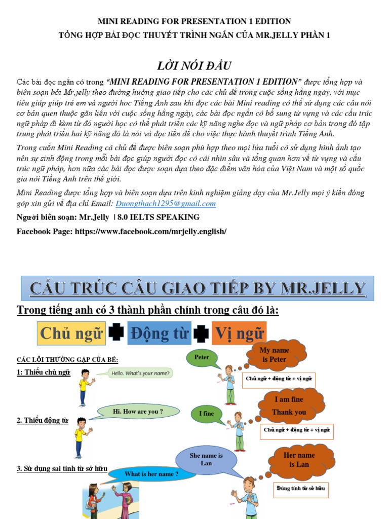 Mini Reading B N Full by MR - Jelly | PDF