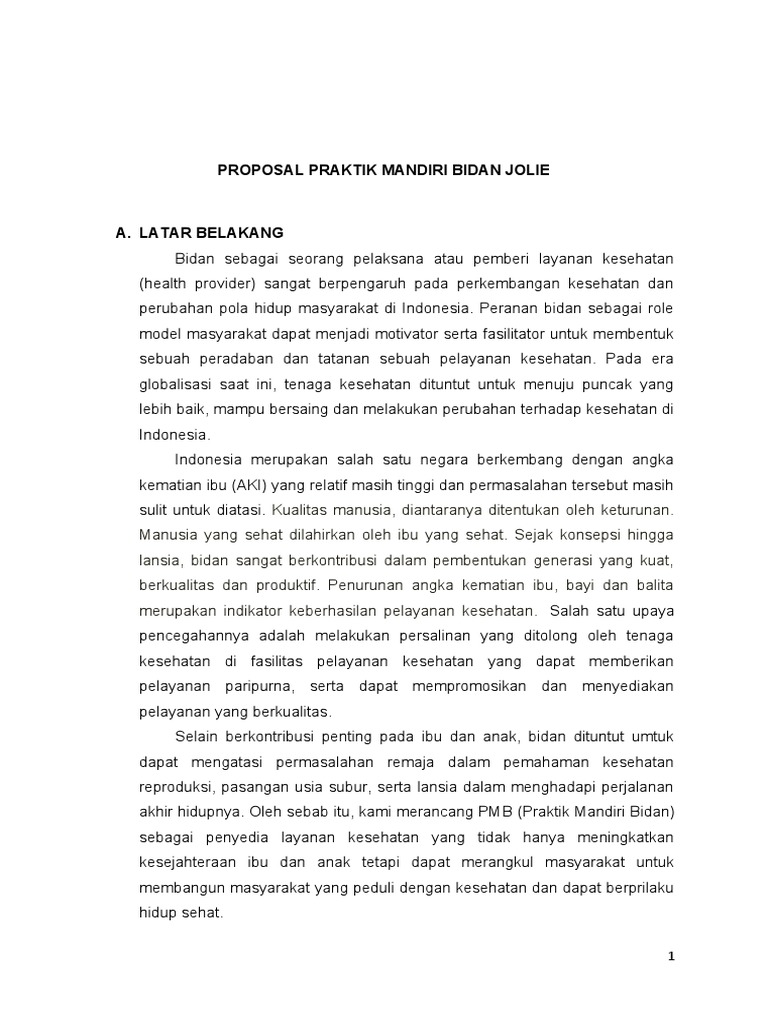 Proposal PMB | PDF