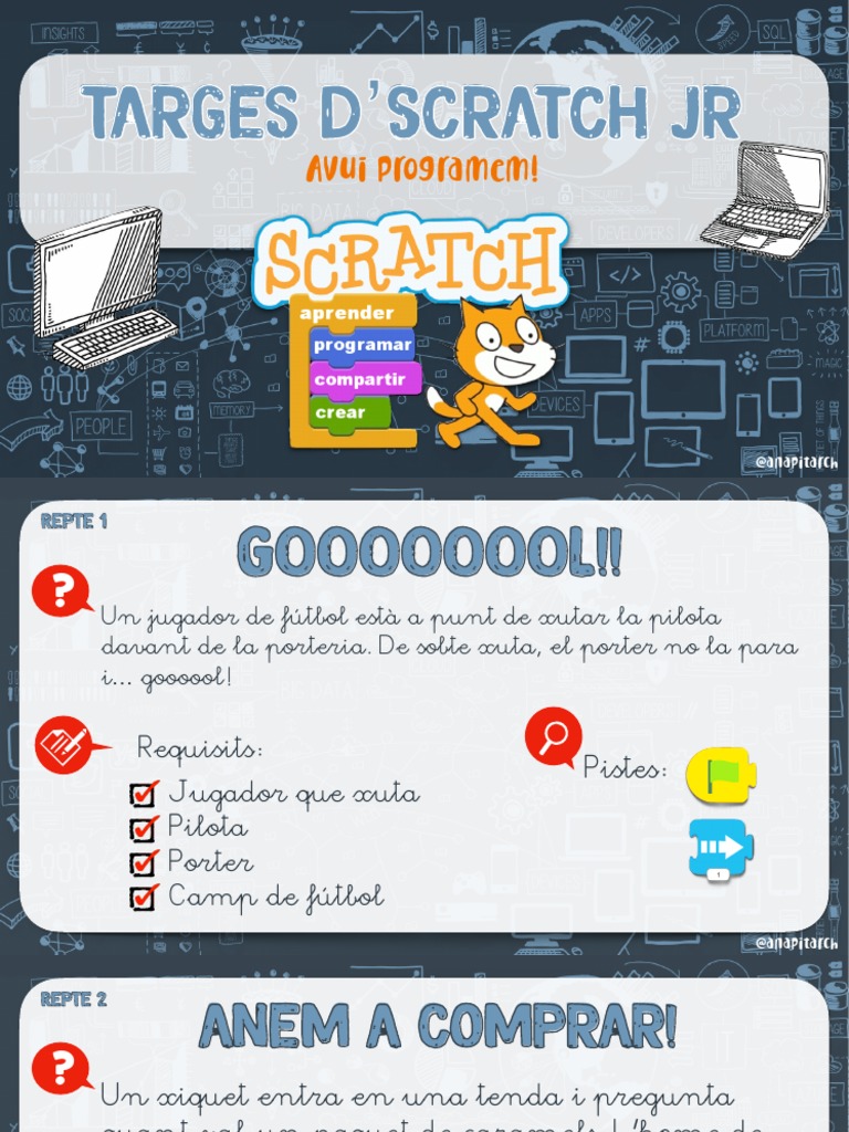 Reptes Scratch JR | PDF